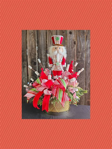 Christmas Table Centerpiece Nutcracker Decor Nutcracker Christmas