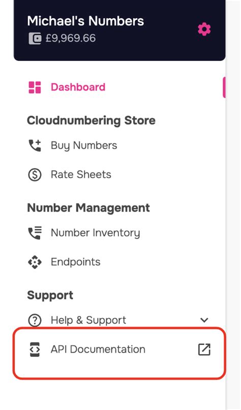 Set Up Your Api Credentials Cloudnumbering
