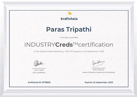 Paras Tripathi On Linkedin I Am Happy To Share That I Have Obtained A