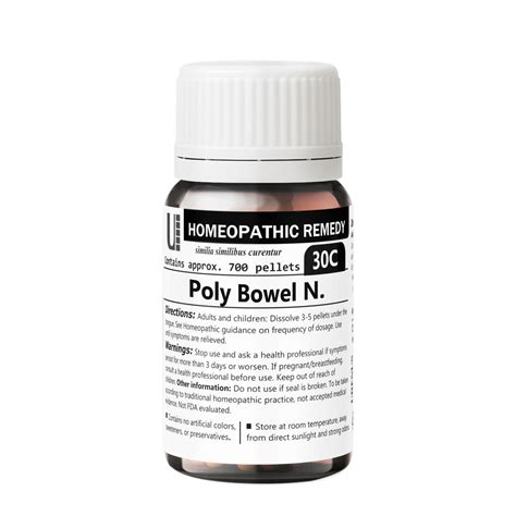 Poly Bowel Nosode Homeopathic Remedies Homeopathy Medicines Urenus