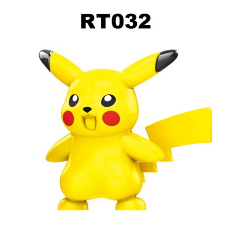 Pokemon Pikachu Rt032 Minifigures Brixtoy
