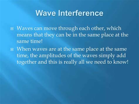 Interferencereflectionrefractiondiffractionpptx