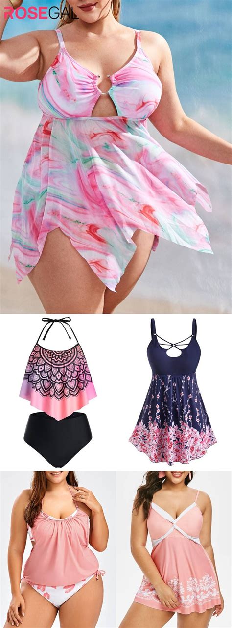 Rosegal Plus Size Swimsuits For Travel Summer Bathing Suits For Pool