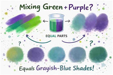 Green And Purple Make What Color Complete Mixing Guide