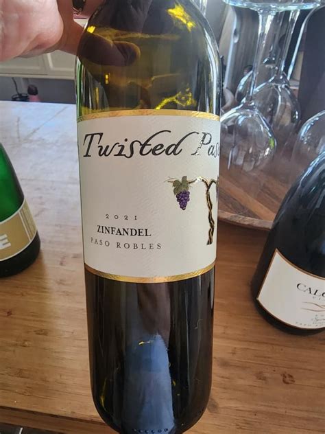 2021 Calcareous Zinfandel Twisted Paso Usa California Central Coast Paso Robles Cellartracker