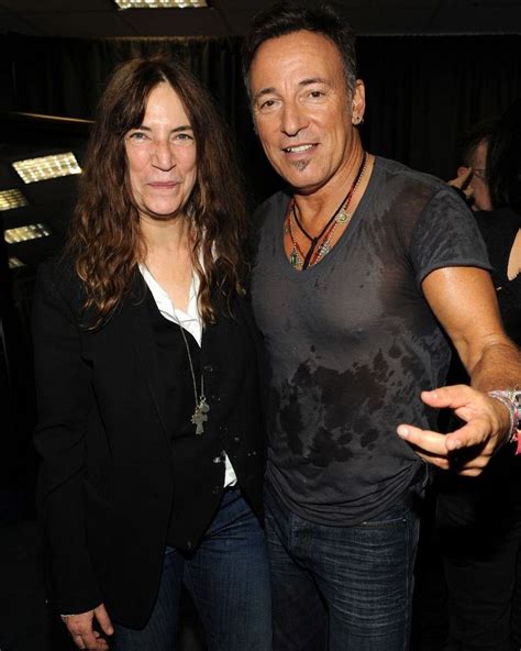 Pitchfork On Instagram 📸 Thisispattismith And Bruce Springsteen