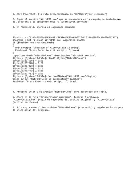 Activacion Por Powershell Pdf