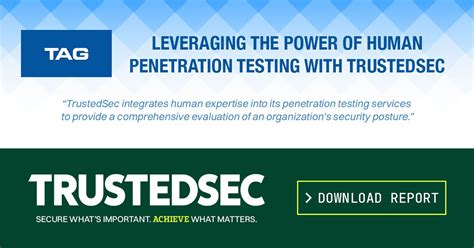 Penetrationtesting Cybersecurity Trustedsec