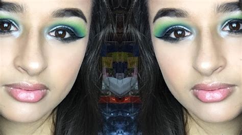 Mermaid Smokey Eye Makeup Look Youtube