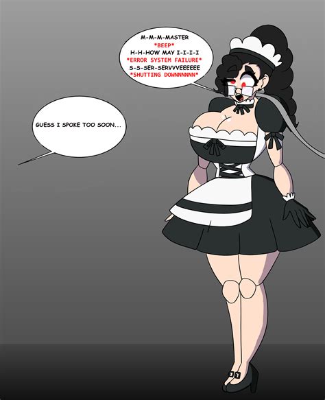 Rule 34 Crossed Eyes Edit Kenkaranger Maid Maid Uniform Malfunction Mystartedit Original Robot