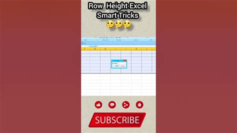 How To Increase Cell Size In Excel Row Height In Excel Computer Academy Youtube