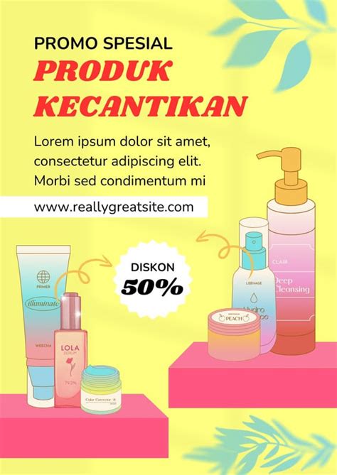Halaman 2 Contoh Poster Produk Gratis And Siap Edit Canva