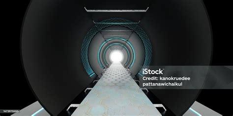 하이퍼루프 파이프 기술 플랫폼 현대 네온 불빛 쇼 룸 레이저 광 장면 공상 과학 소설 3d 그림 Fashion Show에 대한 스톡 사진 및 기타 이미지 Istock