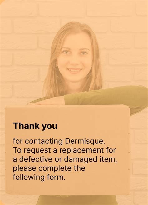 Dermisque Replacement Form Fast Request Process