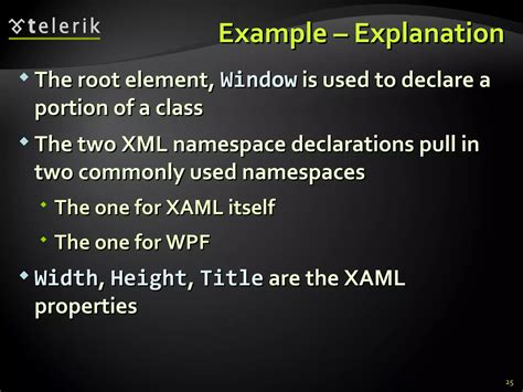 Introduction To Xaml And Wpf Ppt