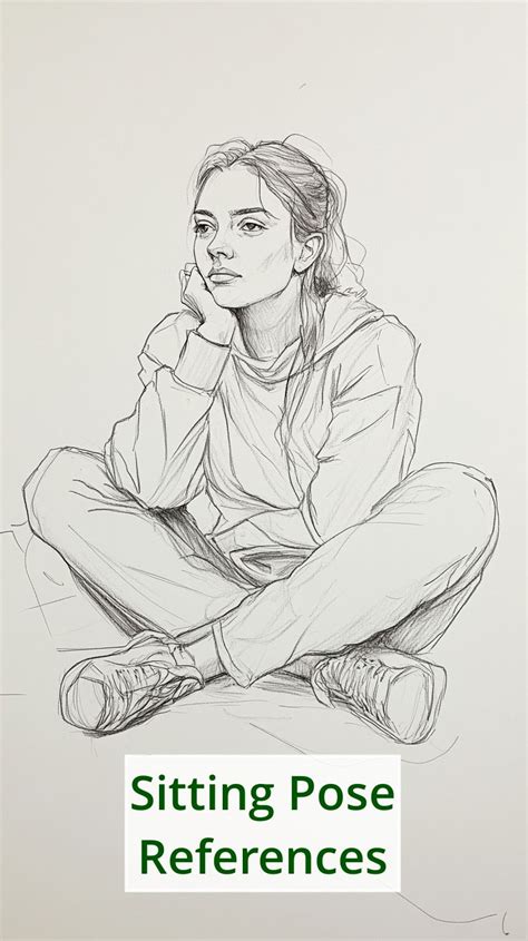 Get That Perfect Pose Sitting References Every Artist Should Know 33