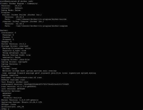 Docker Основні команди для керування розгалуженою системою — Хостинг