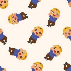 Worker Seamless Pattern N4 Free Image Download