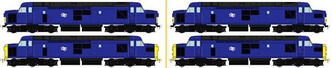 Class 37 Br Blue Early By Quantum808 On Deviantart