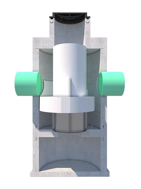 Inline Hydrodynamic Separator Unit 120 Concrete Manhole Jensen