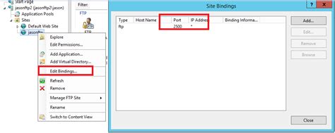 Cannot List Directory On Iis Ftp Server On Azure Even After Configuring Azure Inbound Rules And