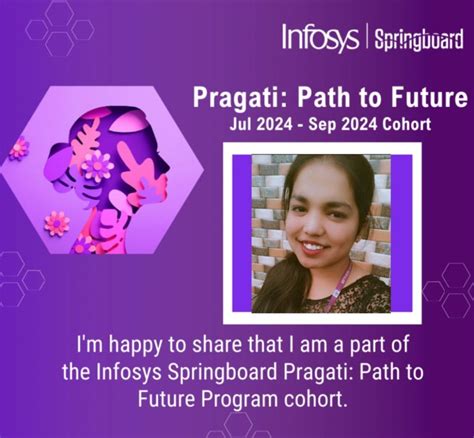 Sonali Mourya On Linkedin Springboardinfosys Pragatipathtofuture