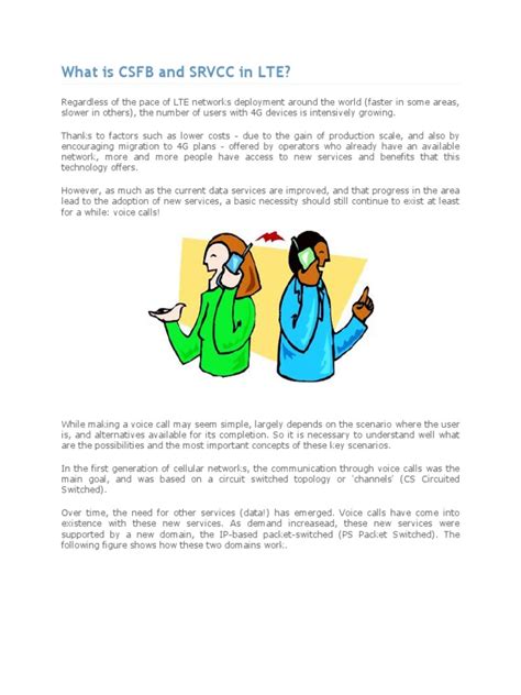 What Is Csfb And Srvcc In Lte Pdf Ip Multimedia Subsystem Session Initiation Protocol