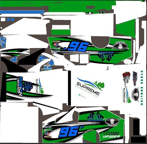 Ryder English Ump Mod Wrap By Ryder English Trading Paints