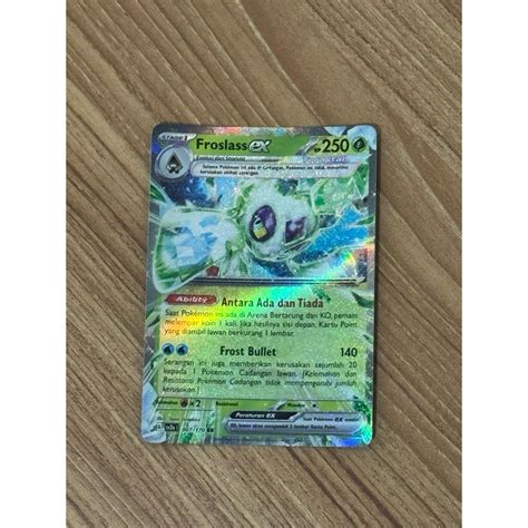 Jual Pokemon Tcg Indonesia Froslass Ex Sv3s Shopee Indonesia
