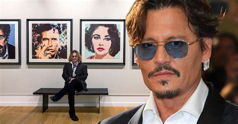 Johnny Depps Paintings Sold For Almost As Much As Hed Make From His
