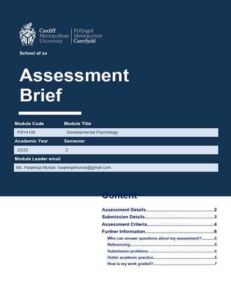 Psy4105 Writ 2 Assignment Brief Pdf Knowledge Psychology