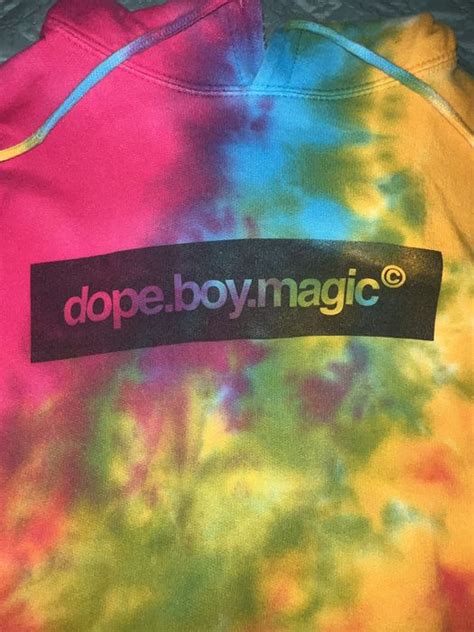 Dopeboymagic Dbm Dopeboymagic Tie Dye Hoodie Very Rare Grailed