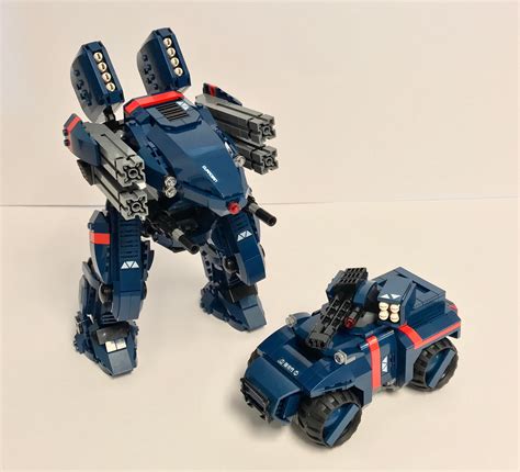 A Mech I Designed For My Military Faction Equipped With Surface To Air