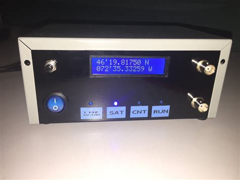 Gpsdo Yt 10 Mhz Lcd 2x16 With Led Utc Time And Gps Localisation 26