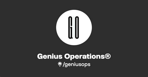 Genius Operations® Linktree