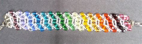 Vintage Vaseline Uranium Rainbow Pride Faceted Glass Gem