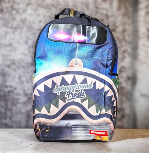 Rare Sprayground Backpack Limited Edition Grand Theft Gem