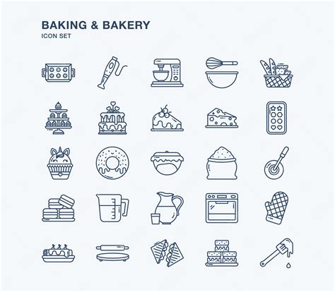 Premium Vector Baking And Bakery Vector Icon