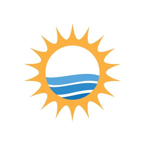 Premium Vector Sun Ilustration Design