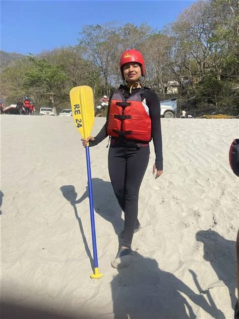 Rafting Waves Teamvibes Rishikesh Unforgettable Routine Rishikesh… Nitika Nanda 25