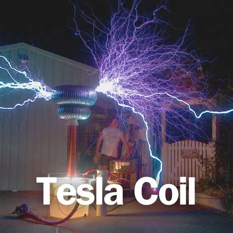 Tesla Coil Flying Sparks