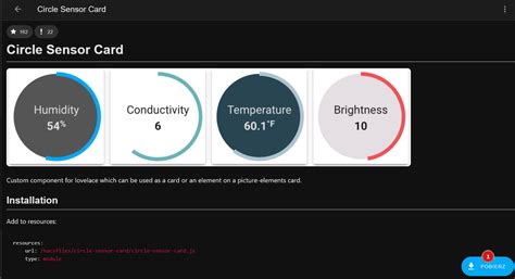 Instalacja Circle Sensor Card Komponenty Niestandardowe Arturhome