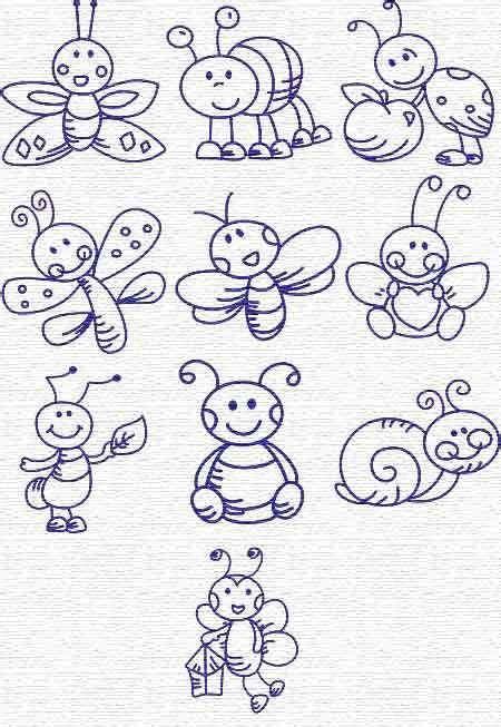 Cute Bug Drawing At Explore Collection Of Cute Bug