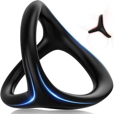 Triangle Cock Ring Silicone Penis Ring Sex Toys For Men Stretchy Cock Rings Male Sex Toys For