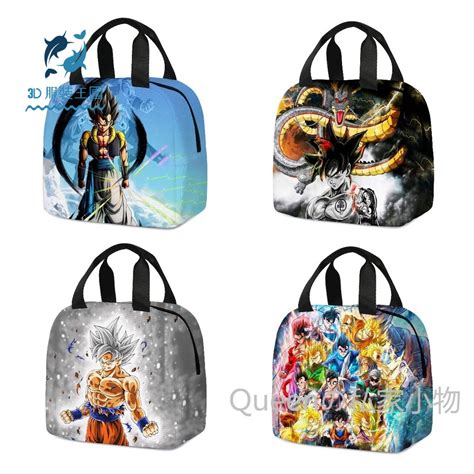 七龍珠dragon Ball卡通兒童午餐包便當袋便當包小學生飯盒袋冰袋托特包 蝦皮購物
