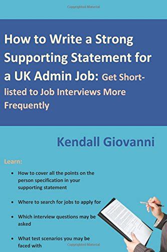 What To Write In A Supporting Statement For A Healthcare Assistant