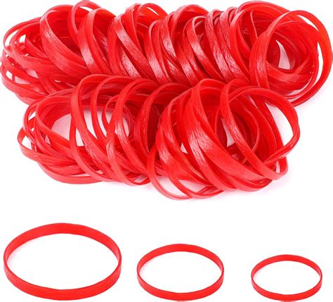 Elastic Bands Heavy Duty 150pcs Thick Rubber Bands2545cm Natural
