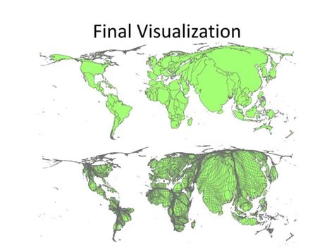 Yet Another Population Cartogram Creating Gridded Cartograms Using