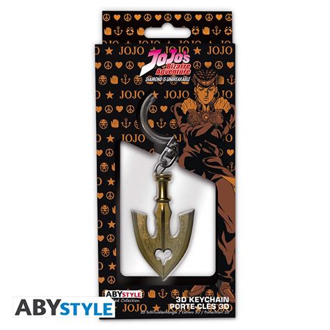 Jojos Bizarre Adventure 3d Keychain Arrow