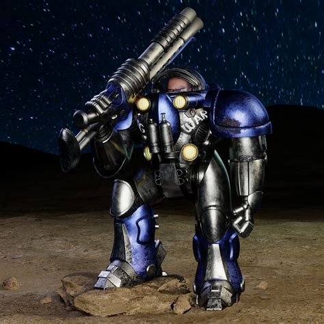 3d Model Marine Starcraft Remastered Rstarcraft
